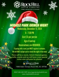 Grinch Night! - Miracle Park Rock Hill